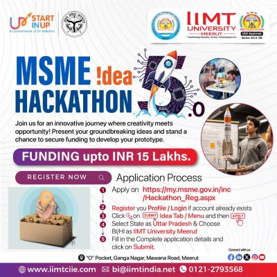 MSME Idea Hackathon 5.0 - Application Process