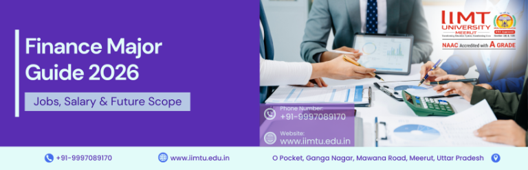 Finance Major Guide 2026: Jobs, Salary & Future Scope and major