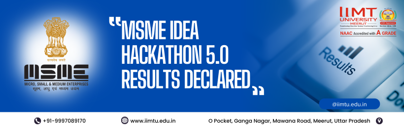 MSME Hackathon 5.0 Result 2026